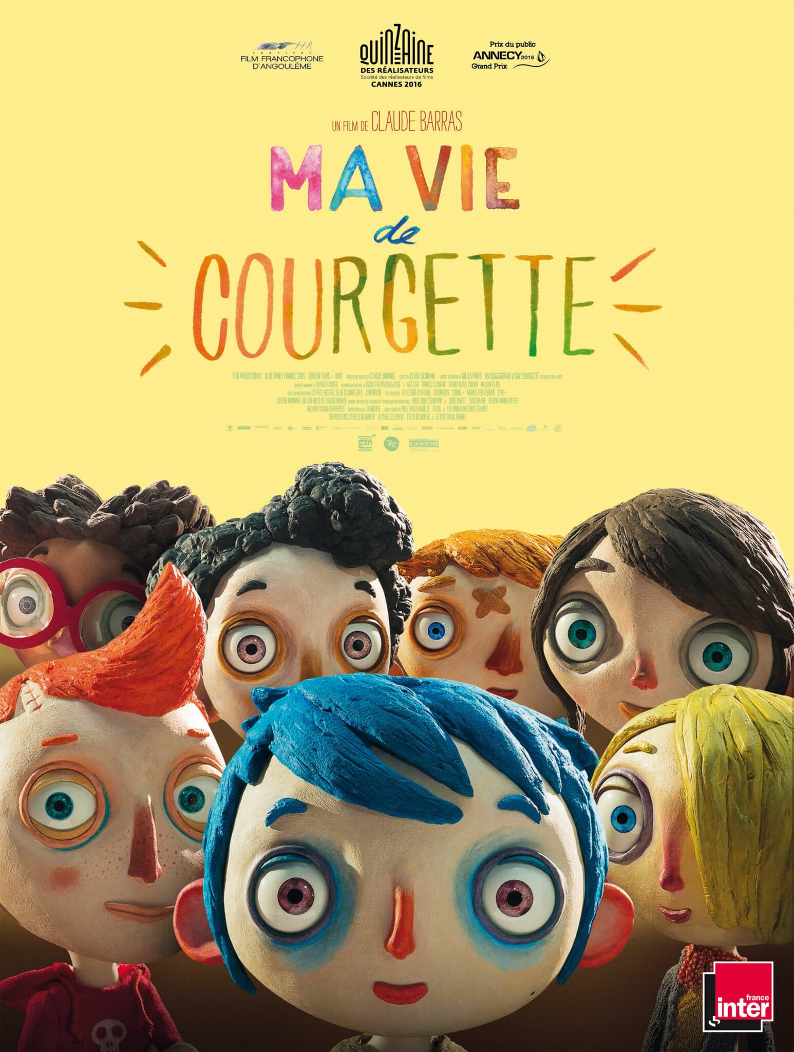 Ma vie de Courgette - Média-Tarn
